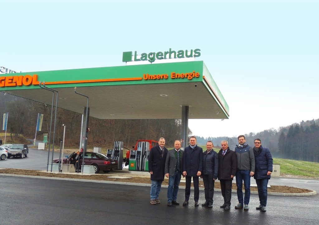 Lagerhaus Genol Tankstelle